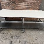 Stainless Base Bakery Table with Arborite Top - MB Food Equipment